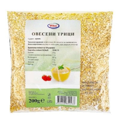 Овесени трици Вибо 200гр ᐉ Бързо и лесно онлайн - BulMag