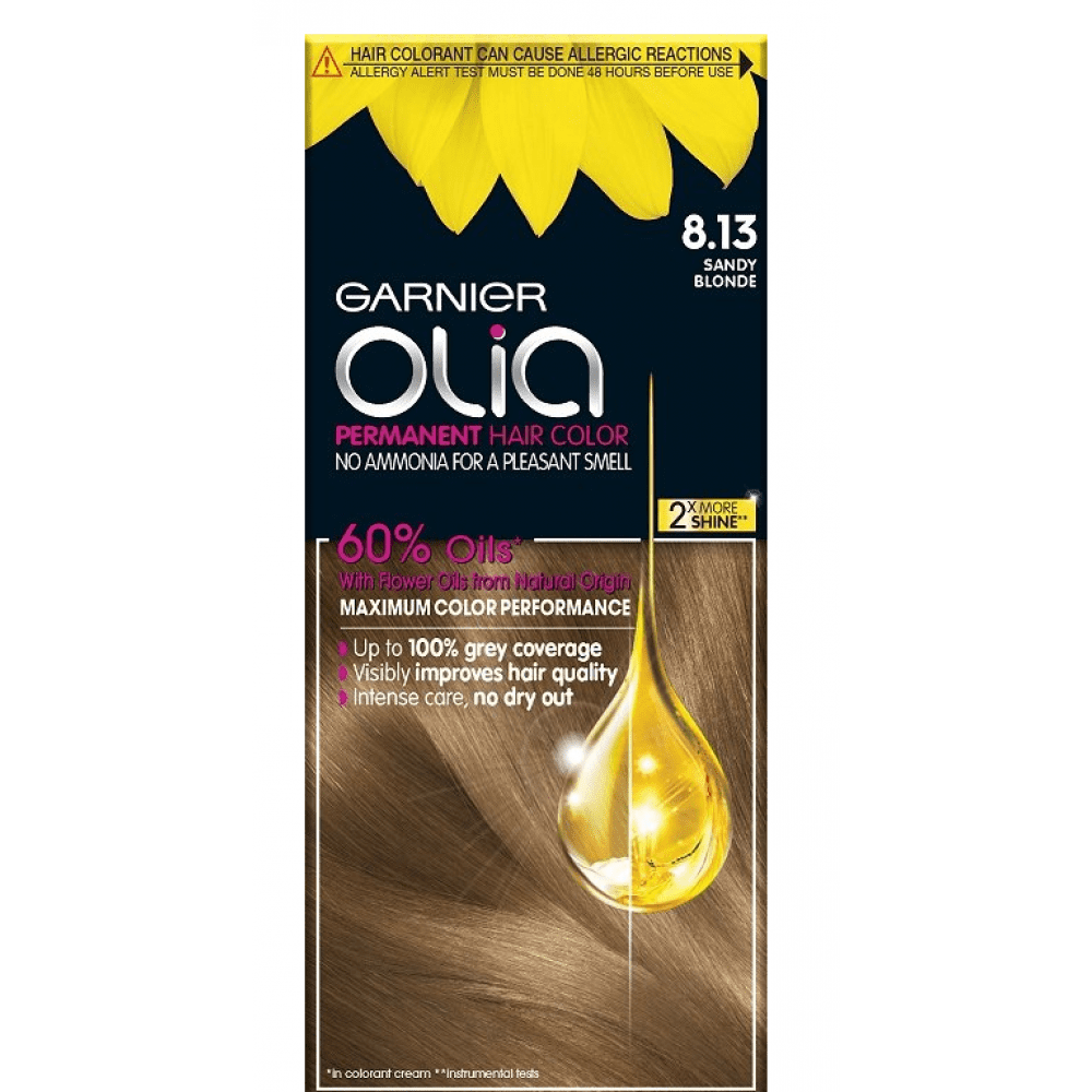 Боя за коса Olia 8.13 Sandy Blonde ᐉ Бързо и лесно онлайн - BulMag