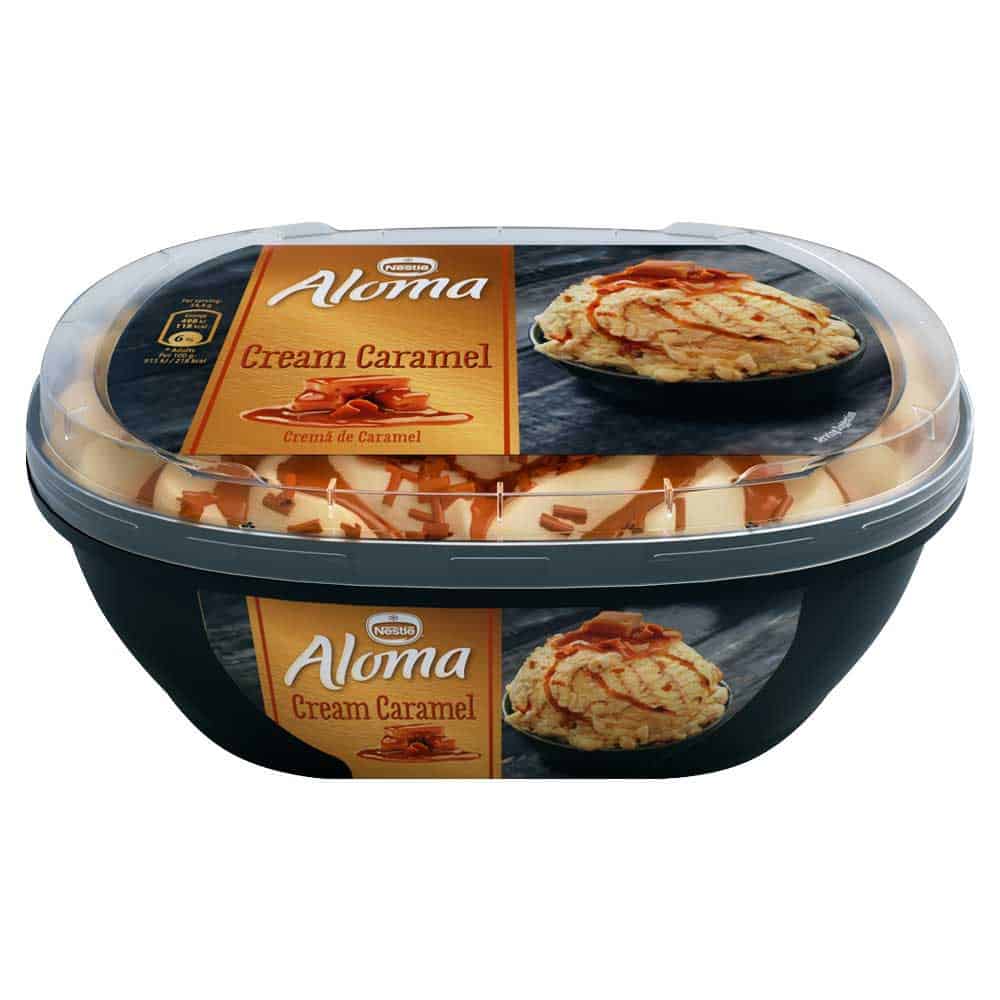 Сладолед Aloma Крем Карамел 900мл ᐉ Бързо и лесно онлайн - BulMag