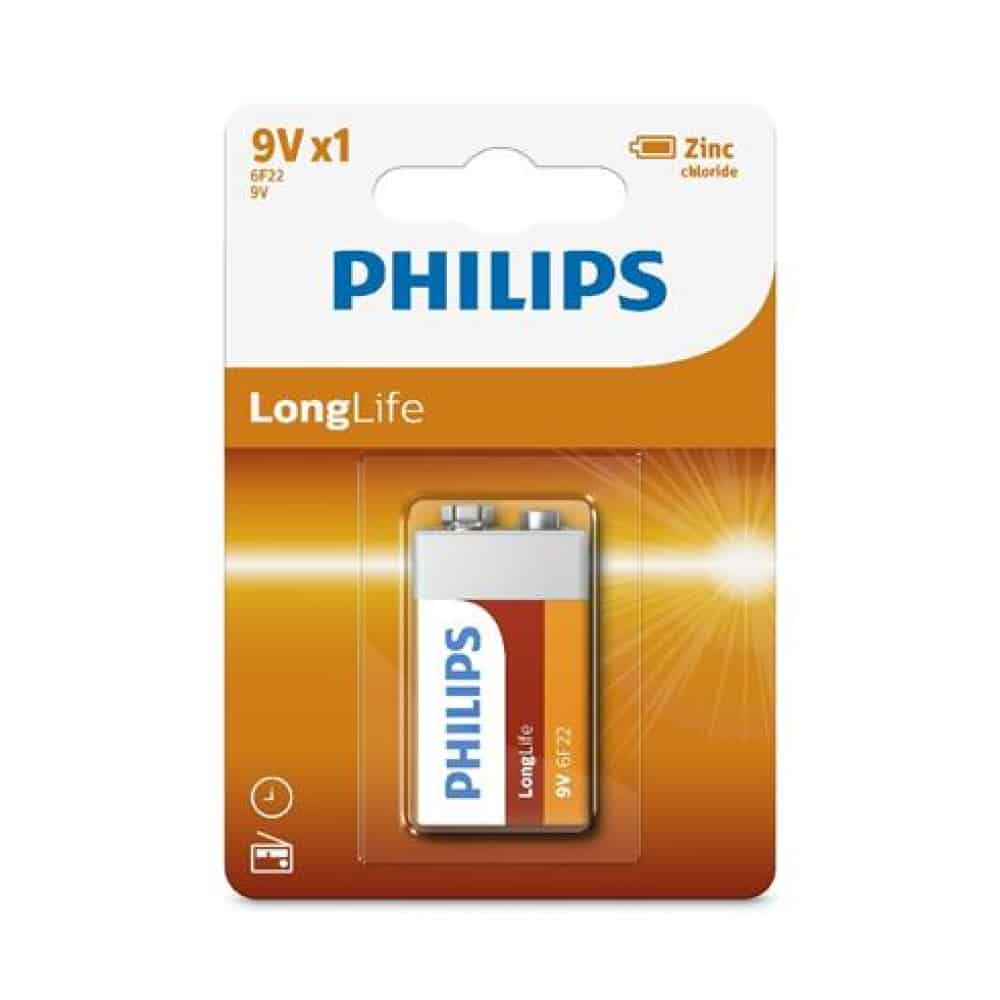 Батерия Philips 9V Усилена ᐉ Бързо и лесно онлайн - BulMag