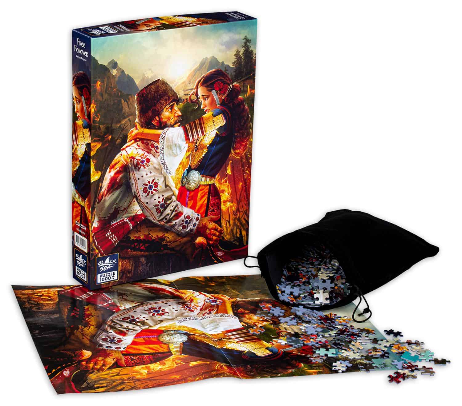 Пъзел Завинаги свободни 1000 ч ᐉ Бързо и лесно онлайн - BulMag