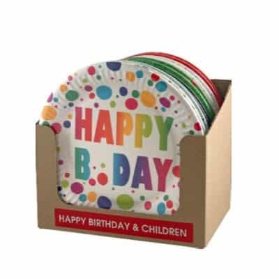 Картонени чинии happy birthday & children ᐉ Бързо и лесно онлайн - BulMag