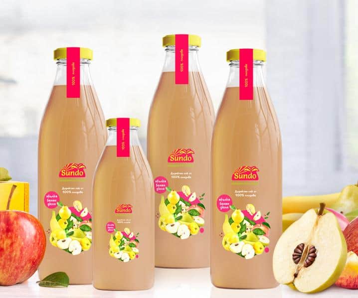 Сок Sundo ябълки, дюли и банани студено пресован 1 л. ᐉ Бързо и лесно онлайн - BulMag